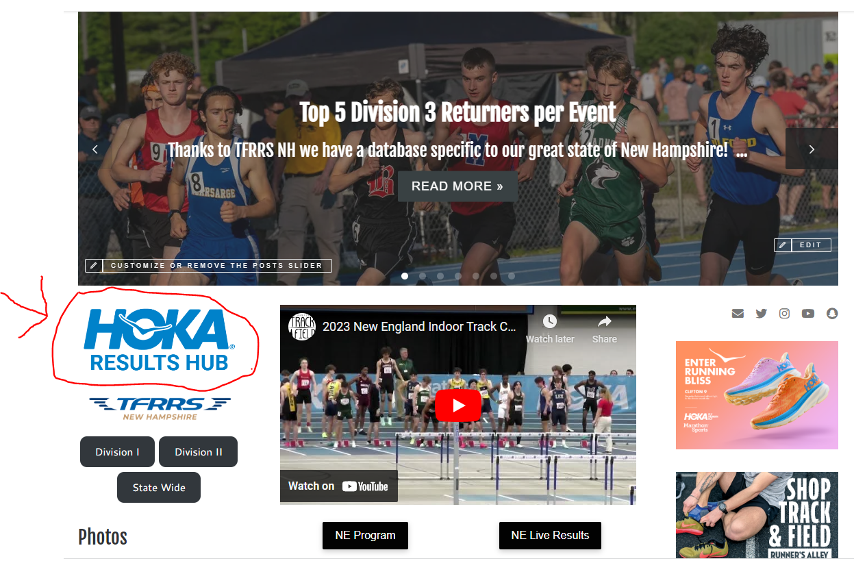 1st Results of 2023 Outdoor Season! HOKA Results HUB!